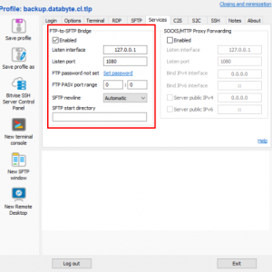 Cómo Configurar Respaldo Seguro con Cobian Backup Usando un Túnel FTP-SFTP - Blog Databyte